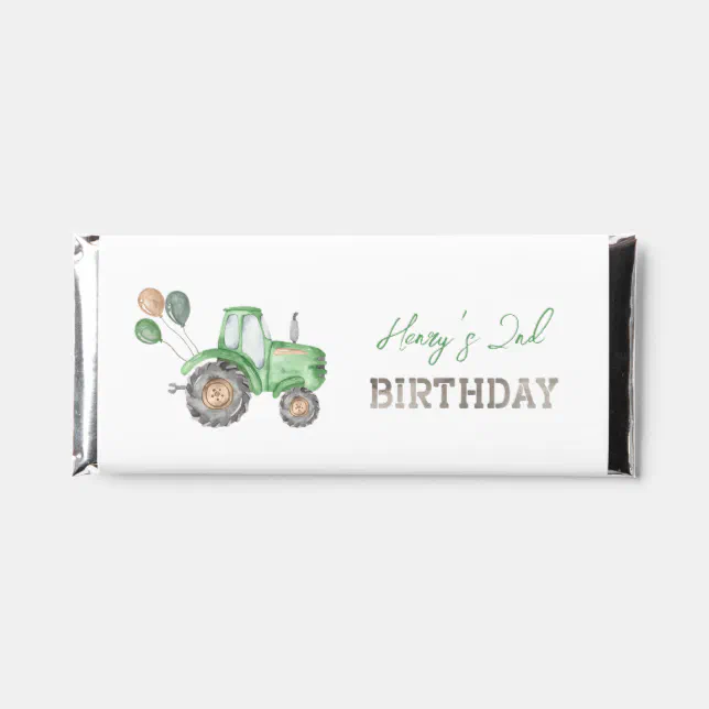 Tractor Candy Bars | Tractor Hershey Bars | Zazzle