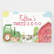 Tractor Farm Birthday Party Banner | Zazzle