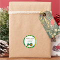 Tractor Farm Round Favor Stickers Envelope Seals | Zazzle