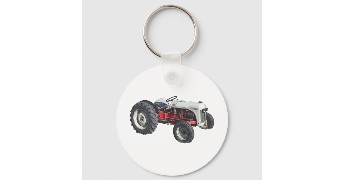 tractor keychain | Zazzle