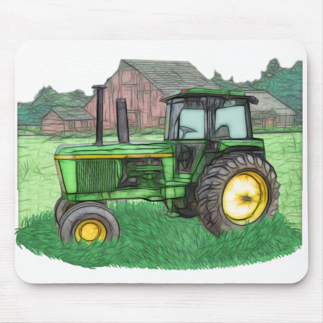 Tractor Mouse Pad | Zazzle