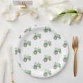 Tractor Paper Plates | Tractor Party Plates | Zazzle