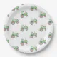 Tractor Paper Plates | Tractor Party Plates | Zazzle