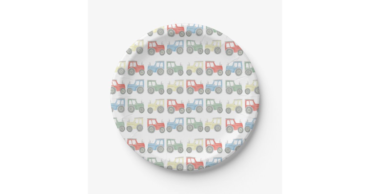 Tractor plates | Zazzle