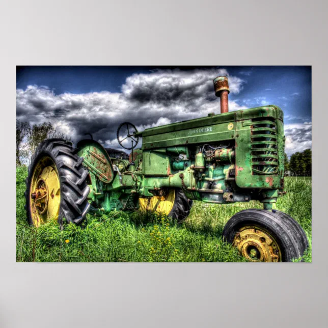 Tractor Poster | Zazzle