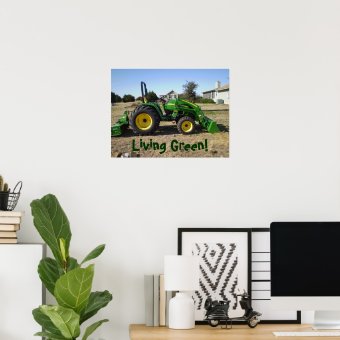 Tractor poster | Zazzle