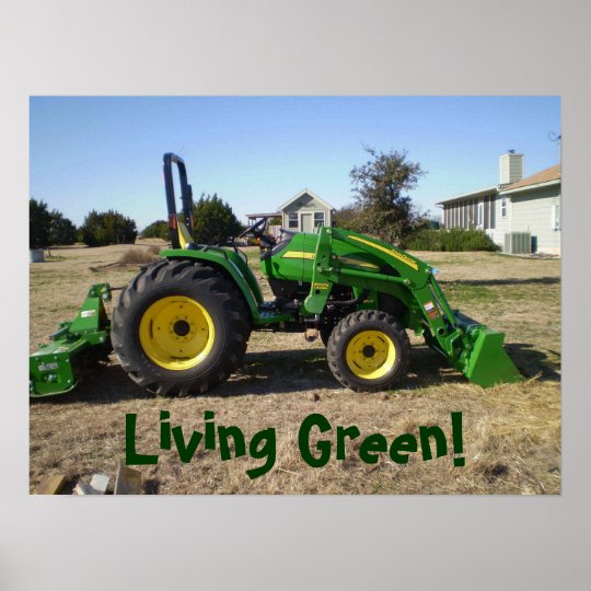 Tractor poster | Zazzle.com