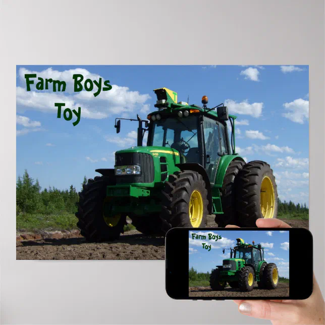 Tractor Poster | Zazzle