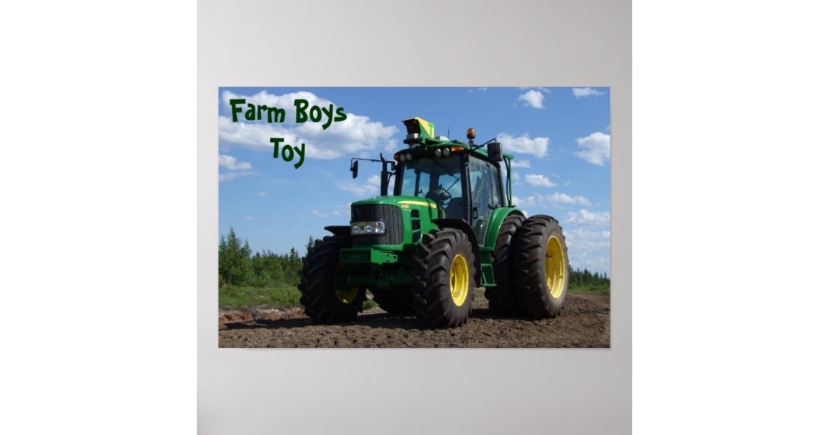 Tractor Poster | Zazzle