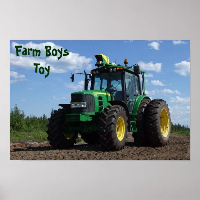 Tractor Poster | Zazzle