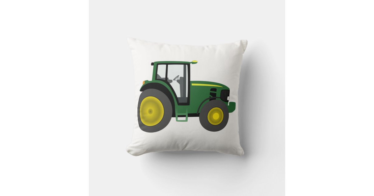 tractor throw pillow | Zazzle