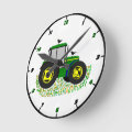 Tractor Wall Clock | Zazzle