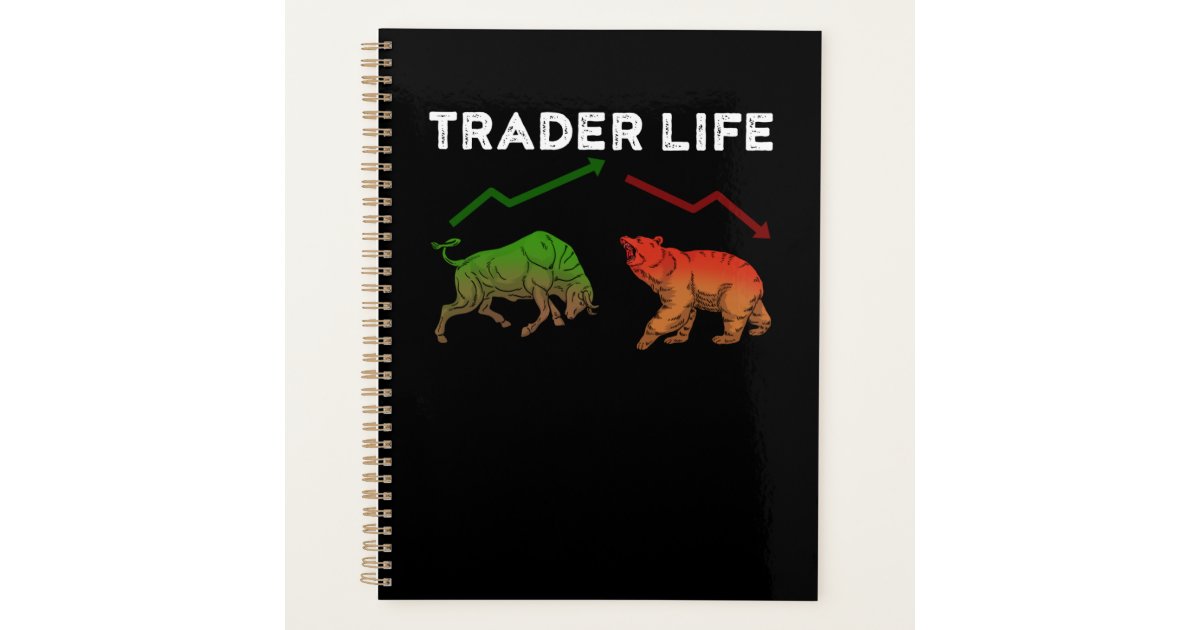 Trader Stock Gifts Day Trading Gift Market Forex Planner | Zazzle