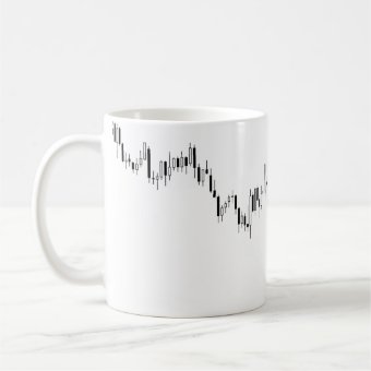 Trader's mug! Coffee. Charts. Trade. Repeat. Coffee Mug | Zazzle