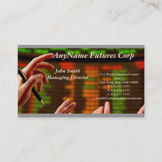 Trading Firm Business Card | Zazzle.com