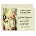 Catholic Holy Ghost Dove Gold Lace Confirmation Invitation | Zazzle.com