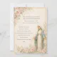 Traditional Catholic Marian Funeral Prayer Memoria | Zazzle