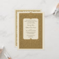 Traditional Catholic Nuptial Mass Wedding Invitation | Zazzle