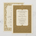 Traditional Catholic Nuptial Mass Wedding Invitation | Zazzle