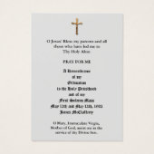 TRADITIONAL CATHOLIC PRIEST ORDINATION HOLY CARDS | Zazzle