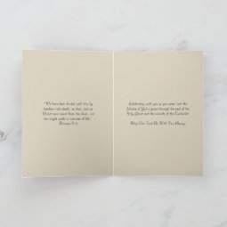 Traditional Catholic Profession of Faith RCIA Card | Zazzle