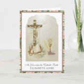 Traditional Catholic Profession of Faith RCIA Card | Zazzle