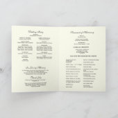 Traditional Catholic Wedding Mass Program | Zazzle