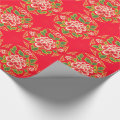 Traditional Chinese Embroidery Design Wrapping Paper | Zazzle