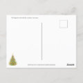 Traditional Christmas Tree Postcard | Zazzle