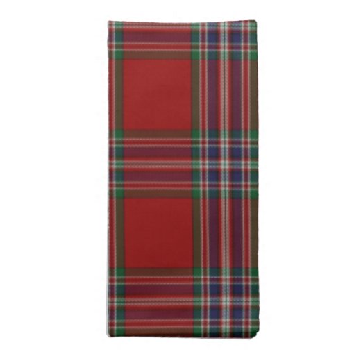 Traditional Clan MacFarlane Tartan Plaid Napkin | Zazzle