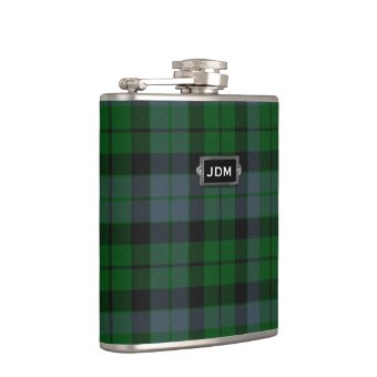 Traditional Clan MacKay Tartan Plaid Flask | Zazzle
