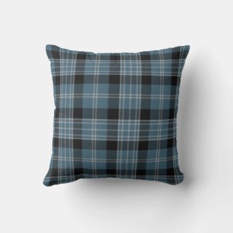 Traditional Clark Tartan Plaid Pillow | Zazzle
