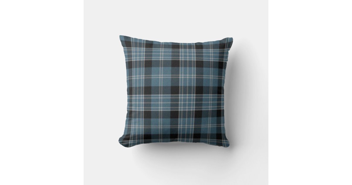 Traditional Clark Tartan Plaid Pillow | Zazzle