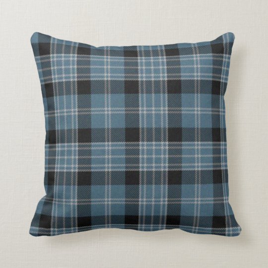 Traditional Clark Tartan Plaid Pillow | Zazzle.com