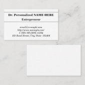 Traditional & Classic Professional Business Card | Zazzle