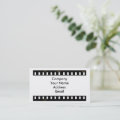 Traditional Film Business Card | Zazzle