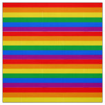 Gay Pride Rainbow Flag Fabric | Zazzle