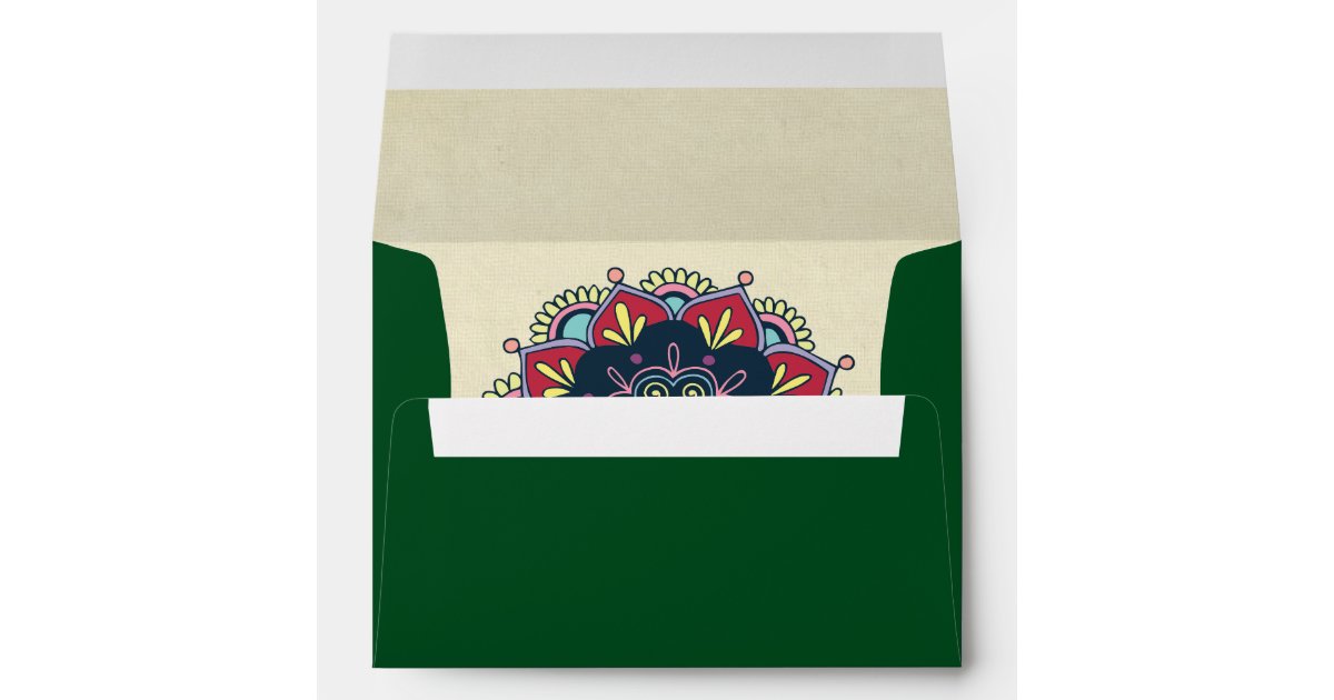 Traditional Indian Wedding Envelope | Zazzle