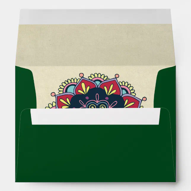 Traditional Indian Wedding Envelope | Zazzle