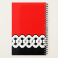 Traditional Japanese Chain and Mitsudomoe Pattern Planner | Zazzle