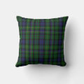 Traditional MacBride Clan Tartan Plaid Throw Pillow | Zazzle