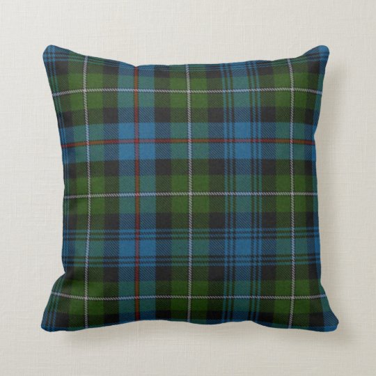Traditional MacKenzie Tartan Plaid Pillow | Zazzle.com