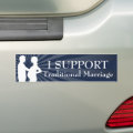 Traditional Marriage Bumper Sticker | Zazzle