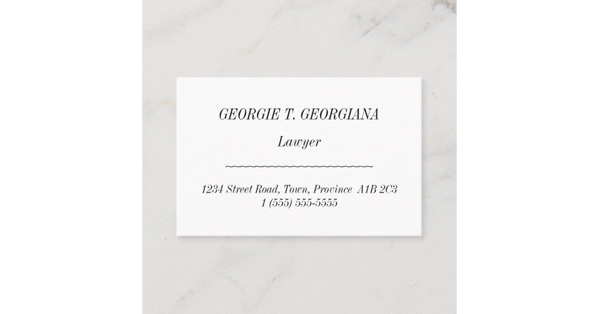 Traditional, Old Fashioned Business Card | Zazzle