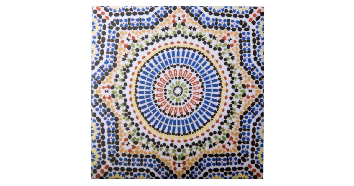 Traditional Portuguese Azulejo Tile Pattern | Zazzle