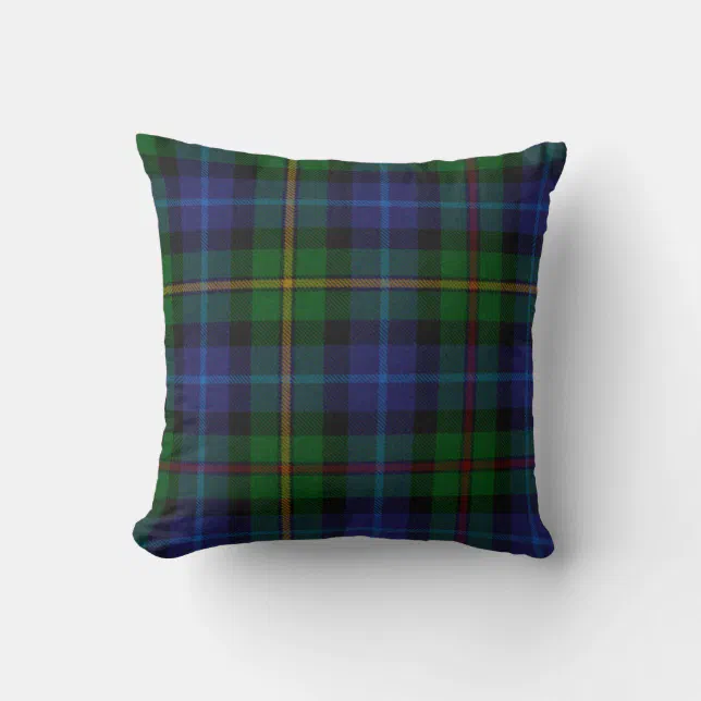 Traditional Smith Tartan Plaid Pillow | Zazzle