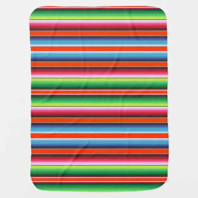 Traditional Spanish Serape Fiesta Mexican Blanket | Zazzle