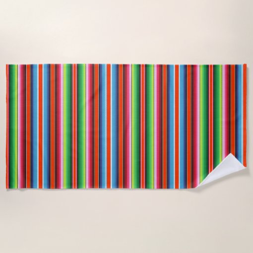 Traditional Spanish Serape Fiesta Mexican Blanket | Zazzle