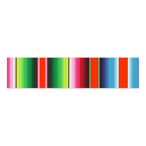 Traditional Spanish Serape Fiesta Mexican Blanket Napkin Bands | Zazzle