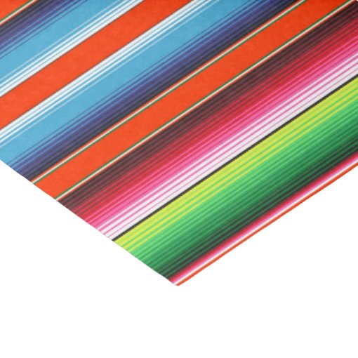 Traditional Spanish Serape Fiesta Mexican Blanket Tissue Paper | Zazzle